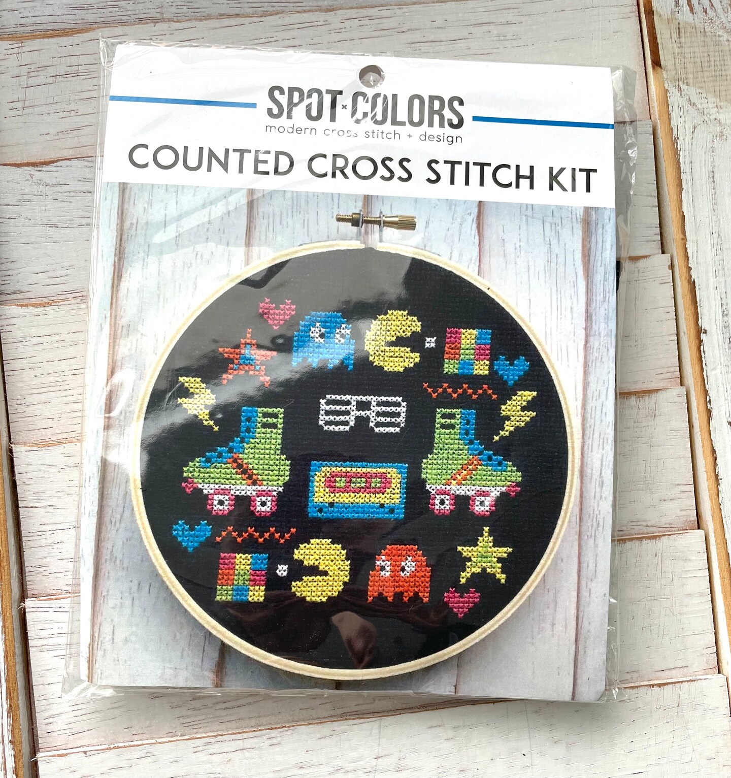 80's Sampler Counted Cross Stitch DIY KIT | Cross Stitch | Michaels