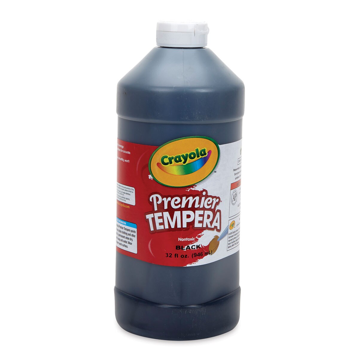 Crayola Premier Tempera - Black, 32 oz bottle | Michaels