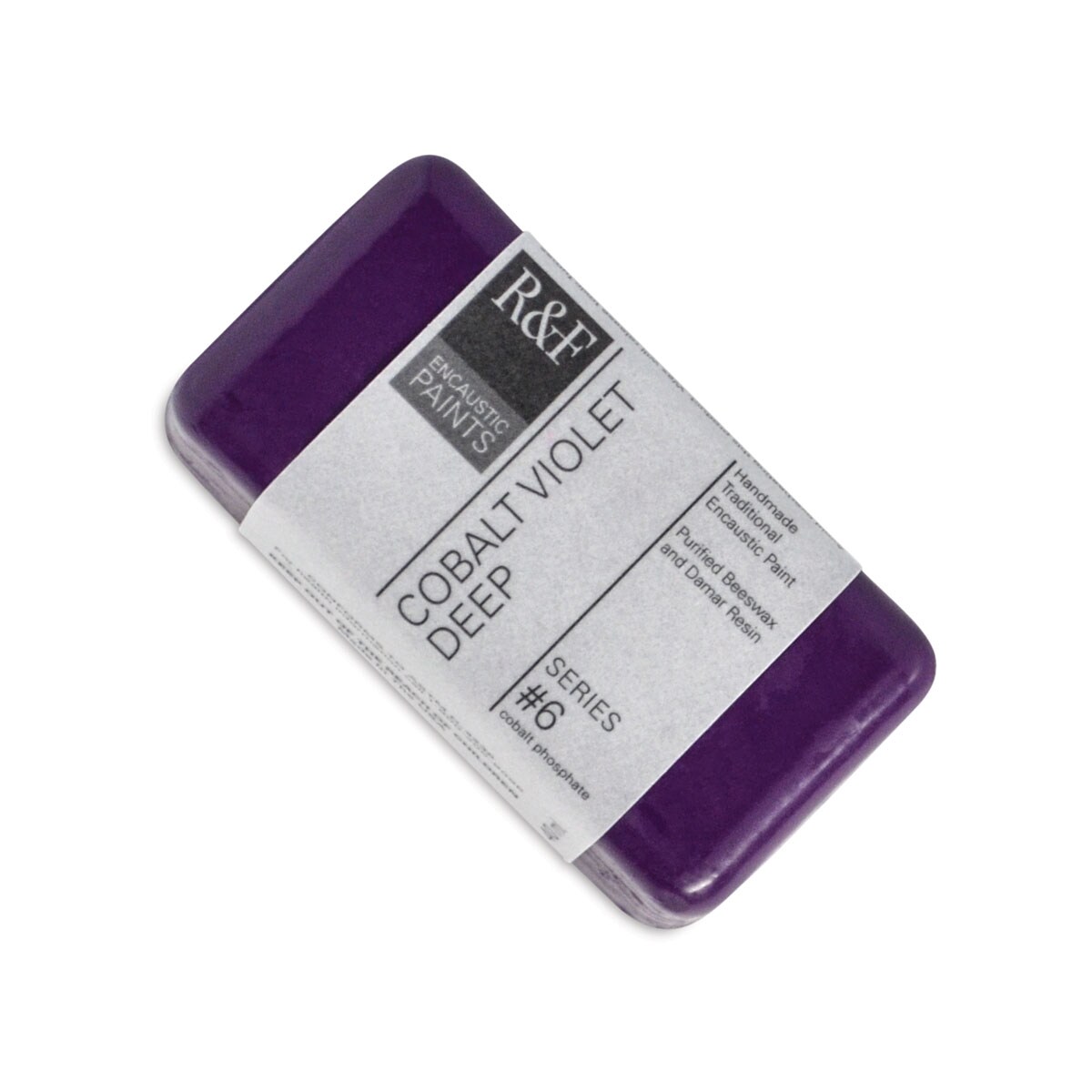 R&F Encaustic Paint Block - Cobalt Violet Deep, 40 ml block | Michaels