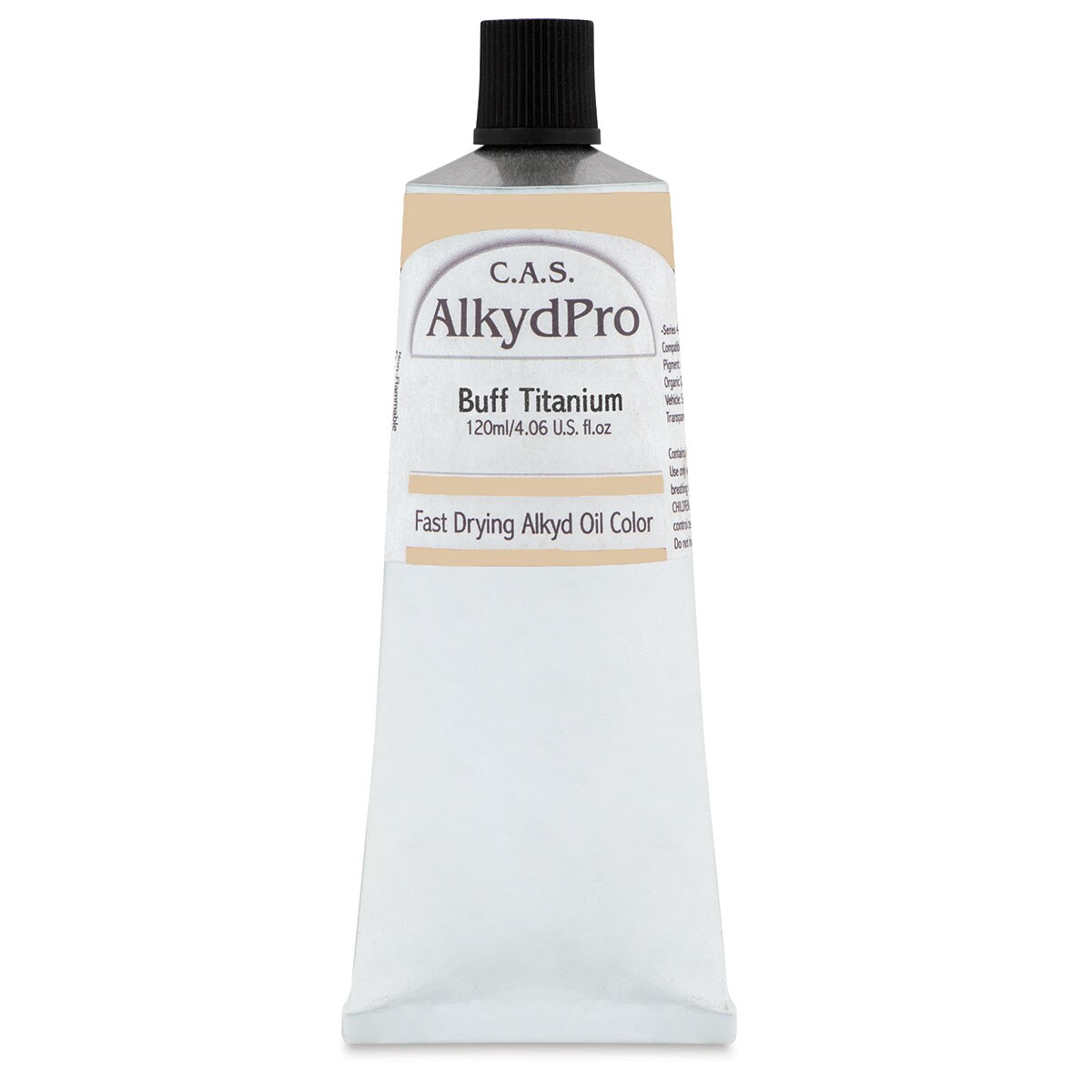CAS AlkydPro Fast-Drying Alkyd Oil Color - Buff Titanium, 120 ml tube ...