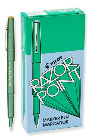 PILOT RAZOR EXTRA FINE MARKER GREEN | Michaels