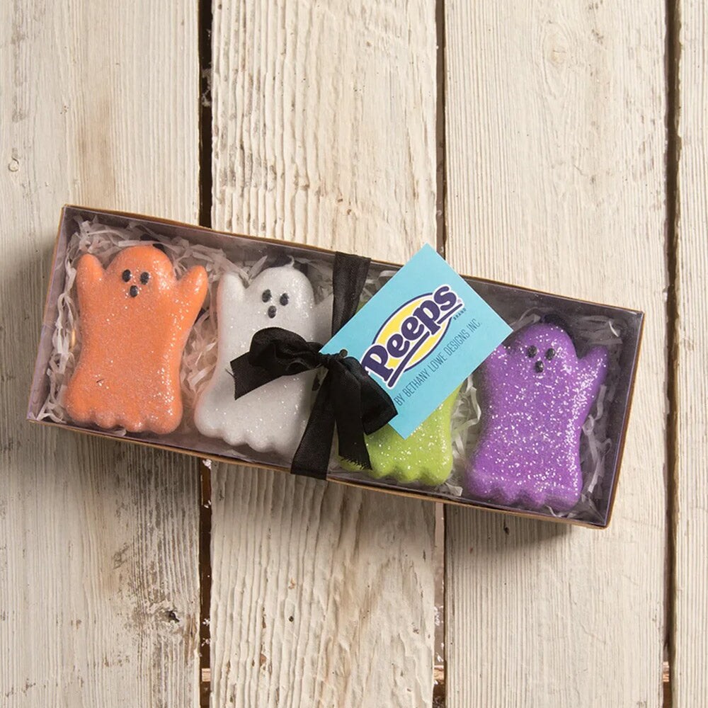 Peeps® For Bethany Lowe Designs Ghost Peep Ornaments Set Of 4 Michaels