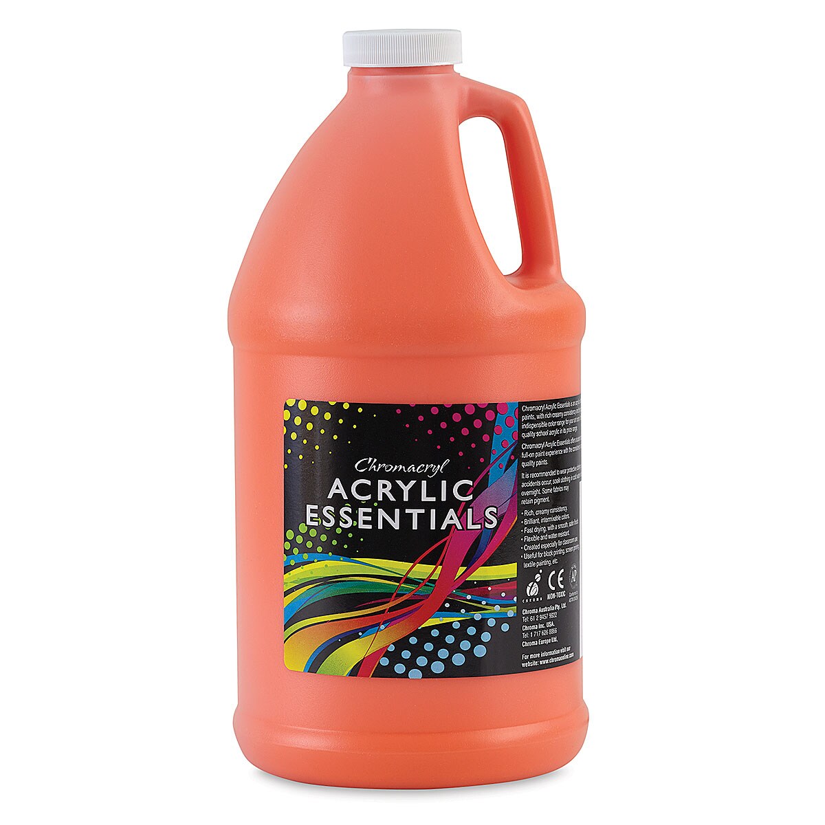 Chromacryl Acrylic Essentials - Orange, Half Gallon | Michaels