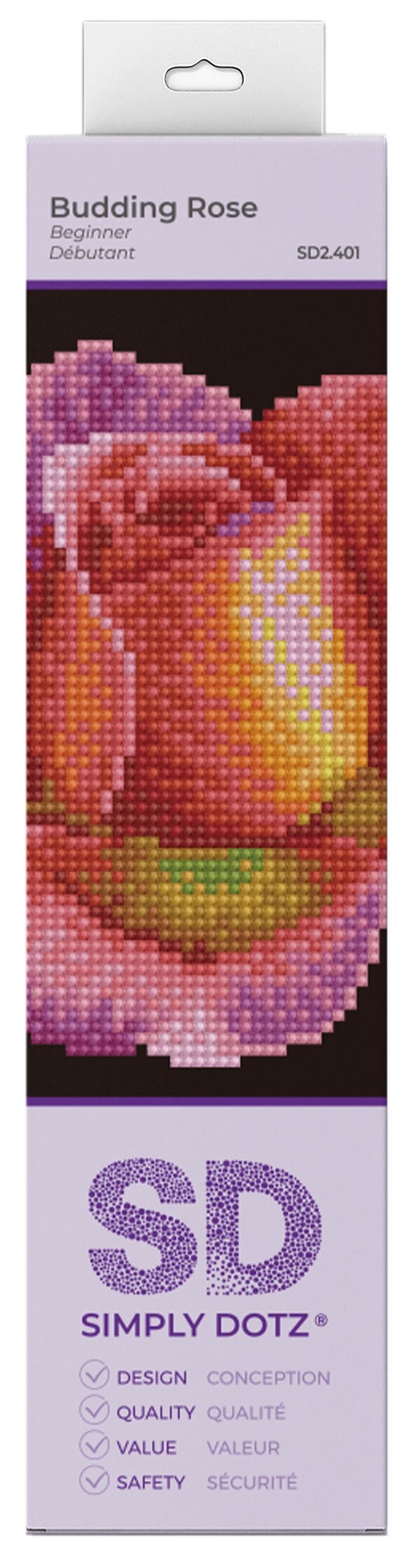 Diamond Dotz Simply Dotz Diamond Art Kit 10"X8"-Budding Rose | Michaels