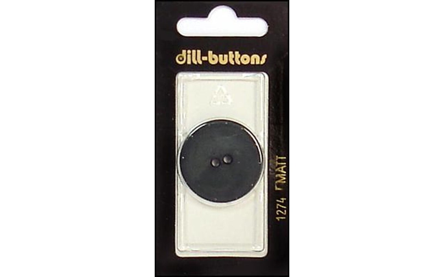 Dill Buttons 28Mm 1Pc 2 Hole Dark Green | Michaels