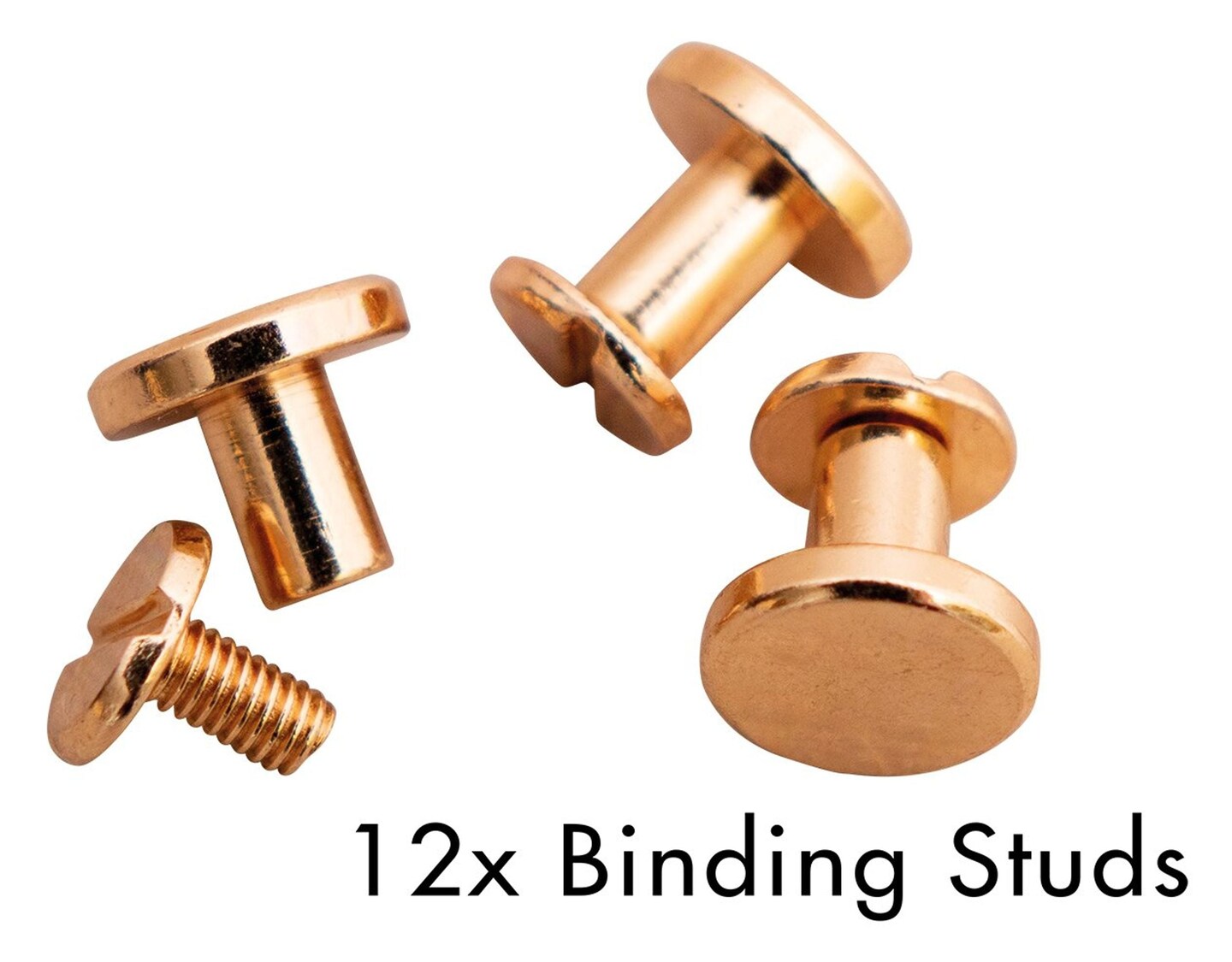 Studio Light SL Binding Studs Rose Planner Essentials 9x9x7mm 12 PC nr ...