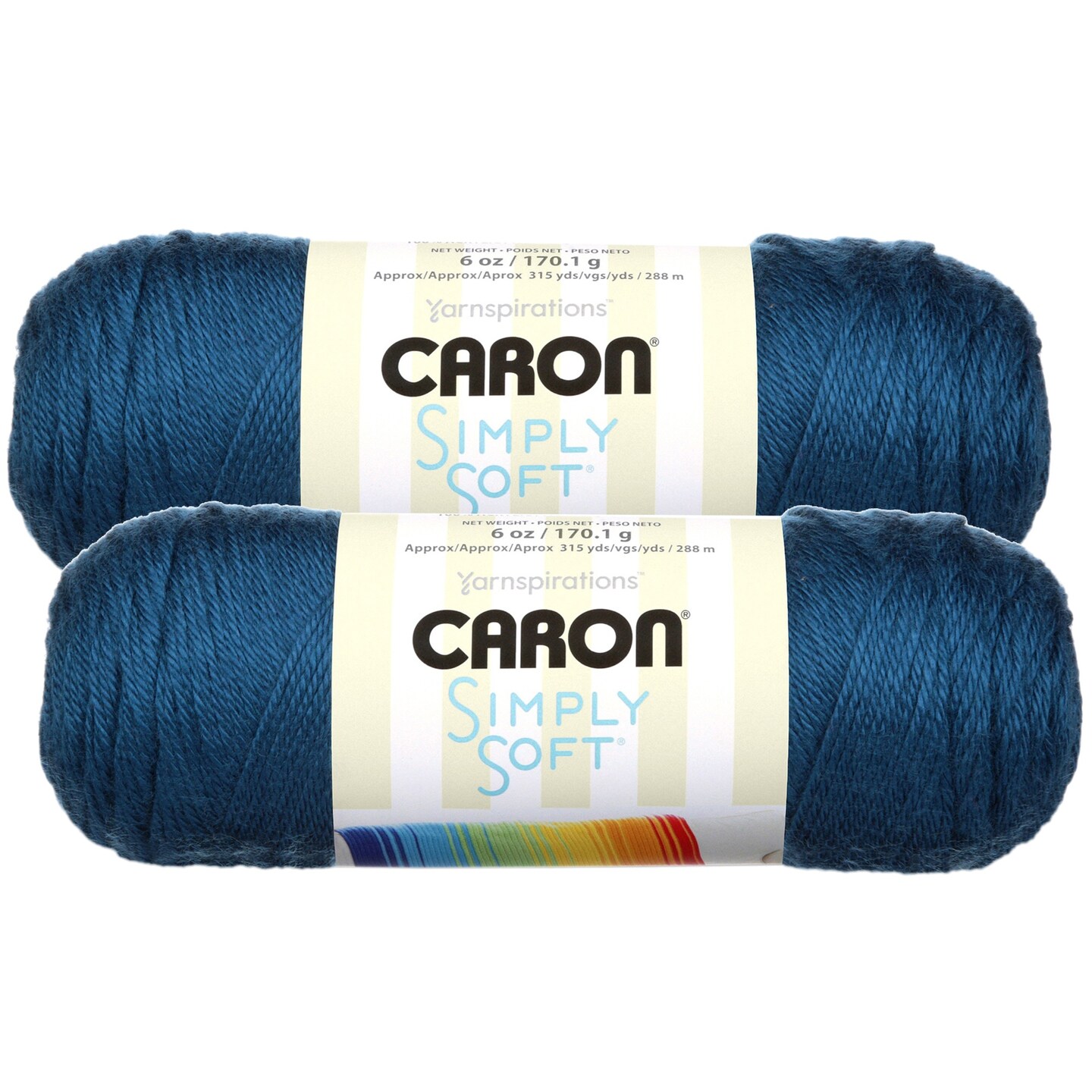 (Pack of 2) Caron Simply Soft Solids Yarn-Ocean | Michaels
