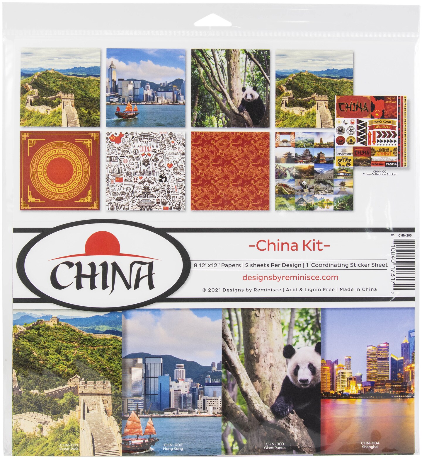 Reminisce Collection Kit 12"X12"-China | Michaels