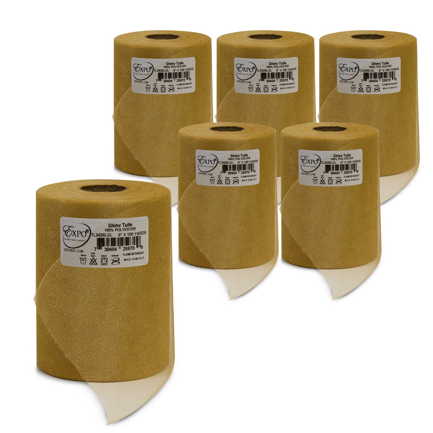 Premium Shiny Tulle Spool of 6-inch X 100 Yards | Michaels