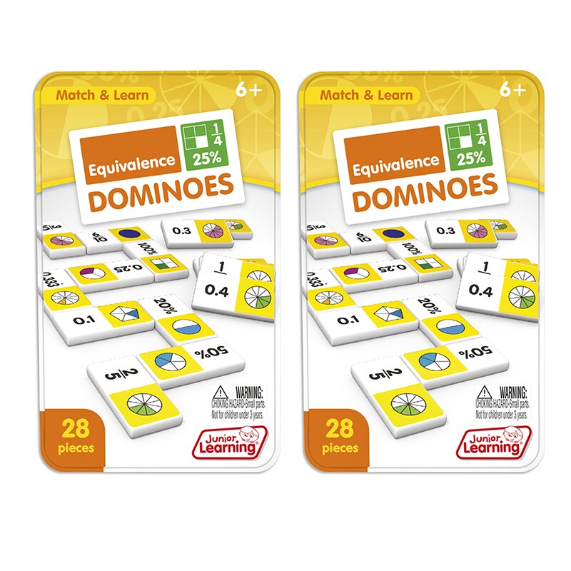 Equivalence Dominoes, 2 Sets | Michaels