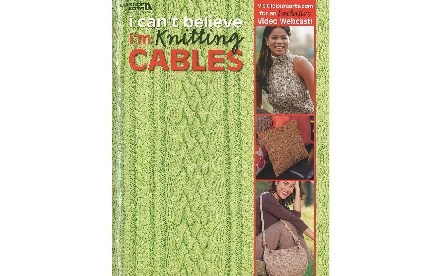 Leisure Arts Can't Believe I'm Knitting Cables Knitting Book | Michaels