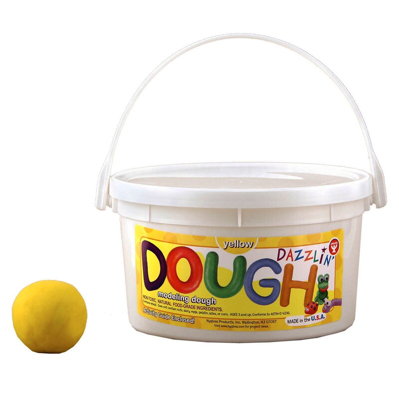 Dazzlin' Dough, Yellow, 3 lb. tub | Michaels