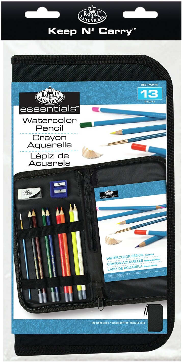 Royal & Langnickel(R) Keep N' Carry Artist Set-Watercolor Pencils ...