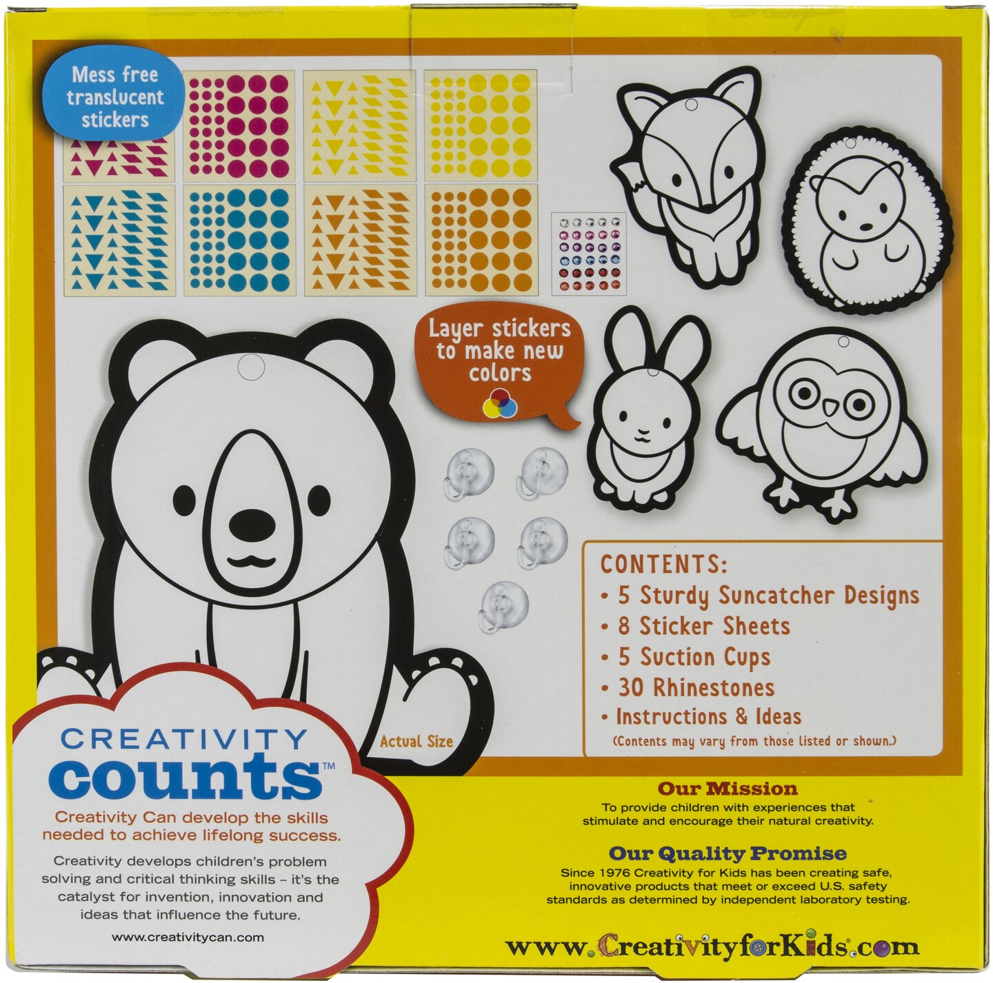 Creativity For Kids Sticker Sun Catchers Kit | Michaels