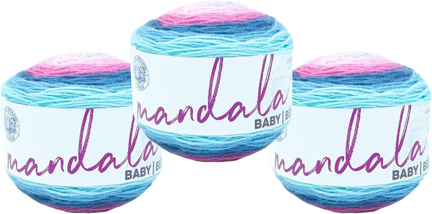 (Pack of 3) Lion Brand Mandala Baby Yarn-Arendelle | Michaels