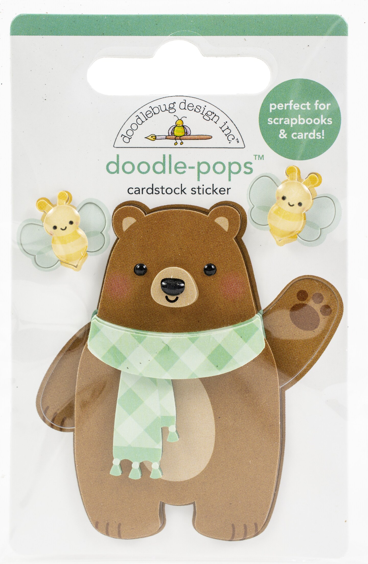 Doodlebug Doodle-Pops 3D Stickers-Beary Cute | Michaels