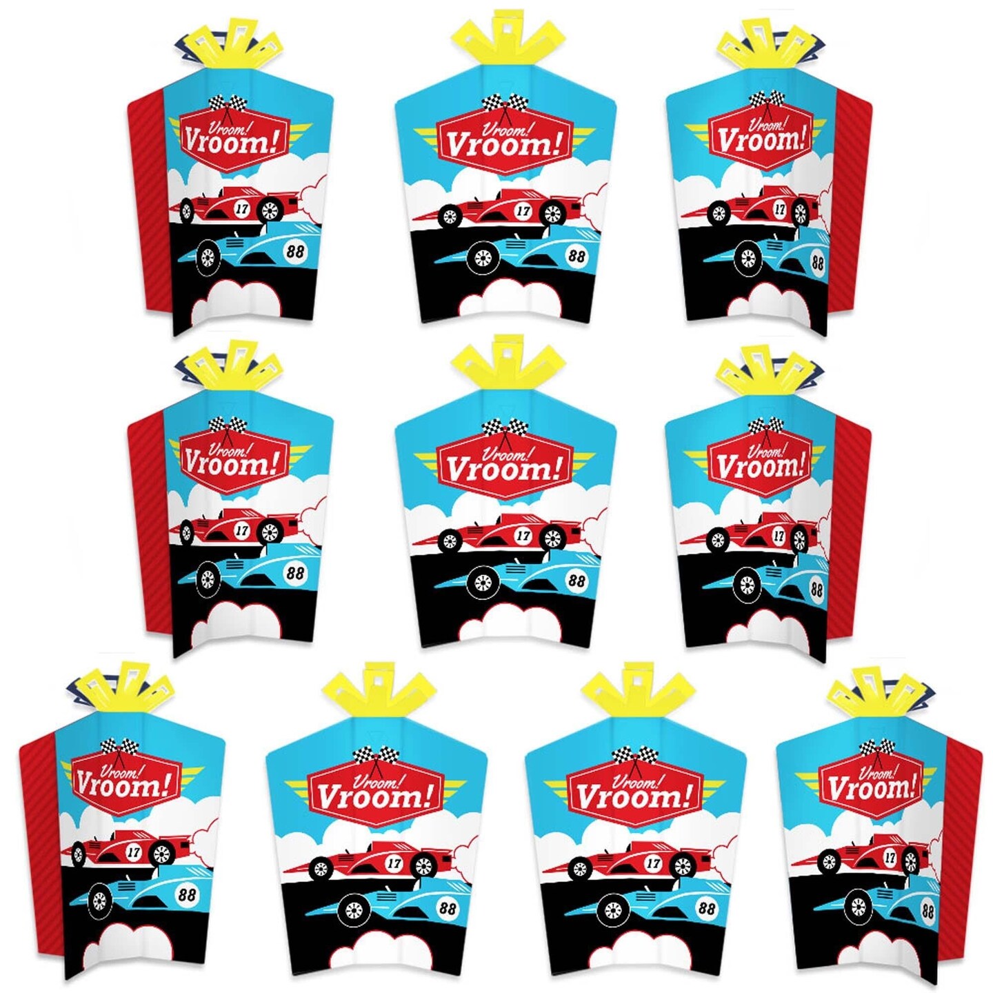 Big Dot of Happiness Let's Go Racing - Racecar - Table Decorations ...