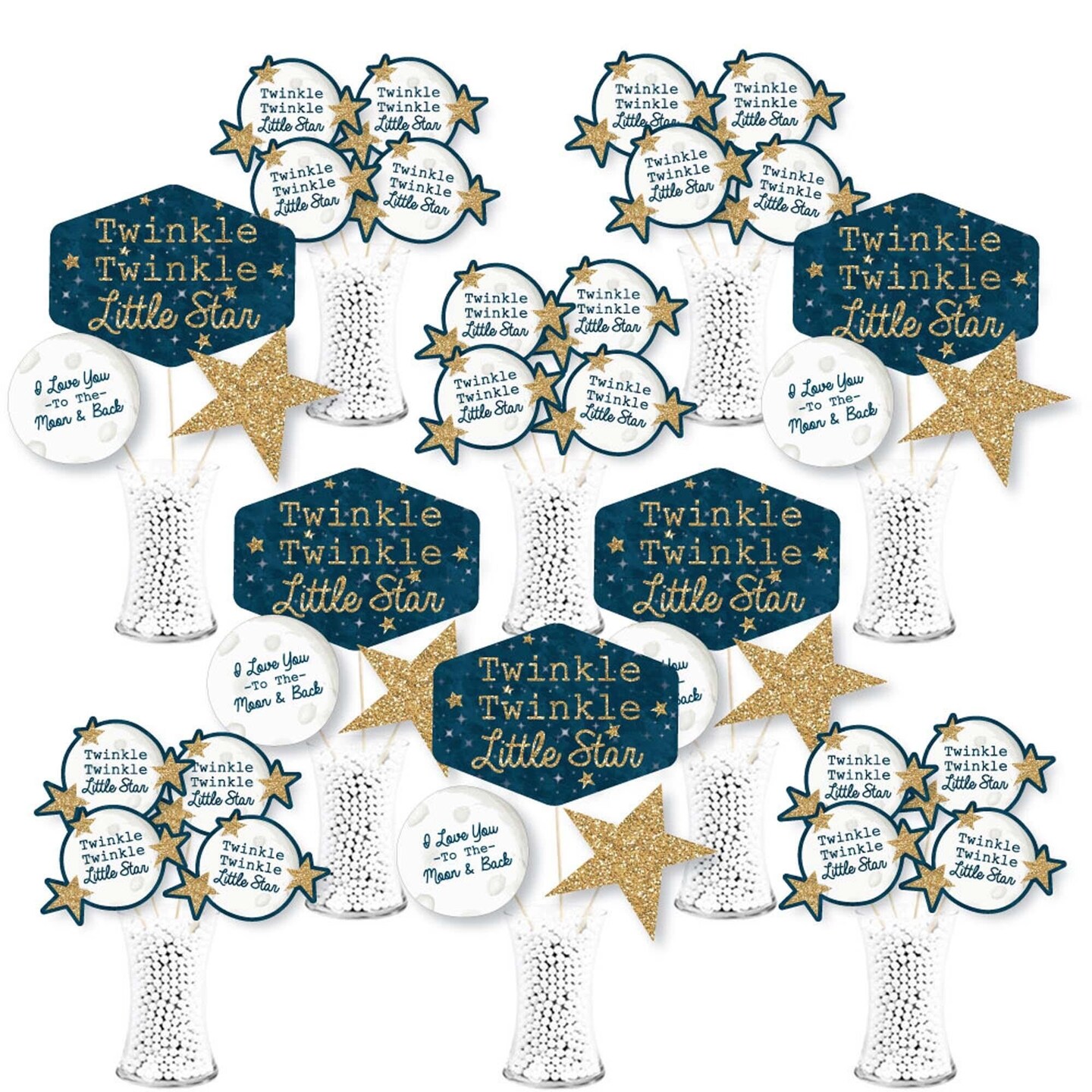 Big Dot of Happiness Twinkle Twinkle Little Star - Baby Shower or ...