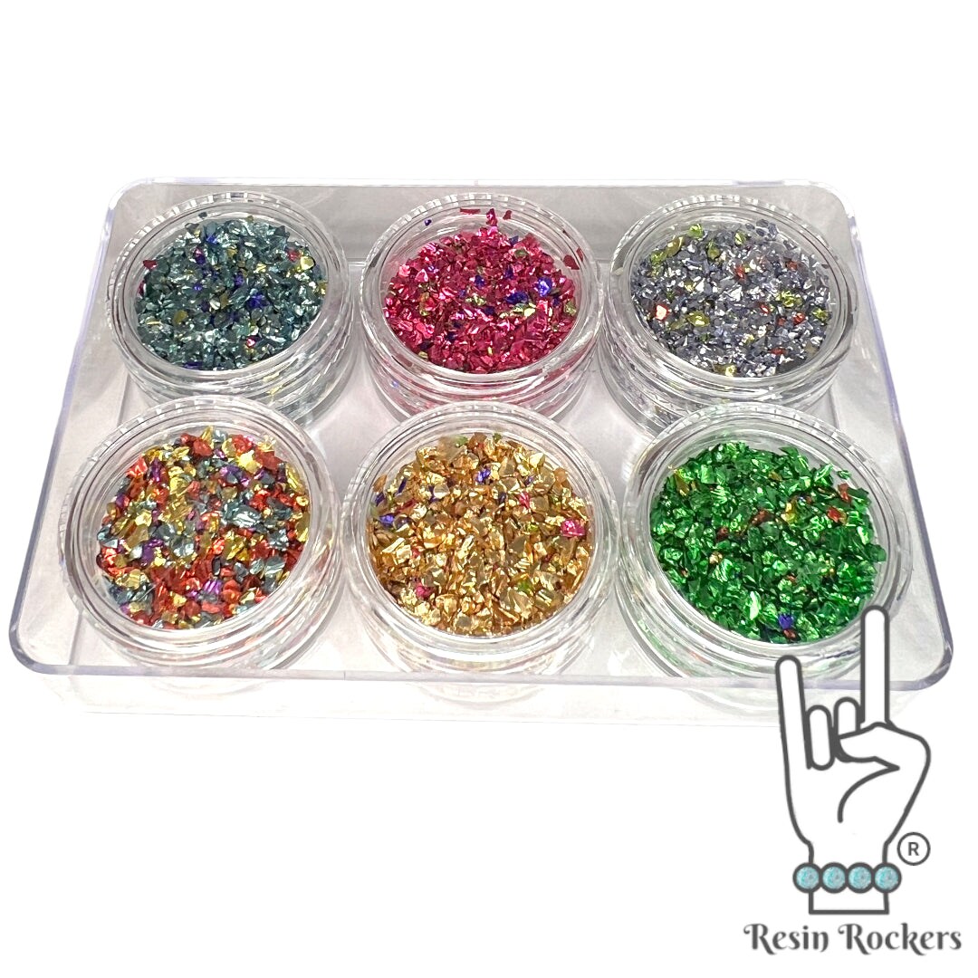 Mini German Glitter Sampler Combo of 6 Pixie for Poxy | Michaels