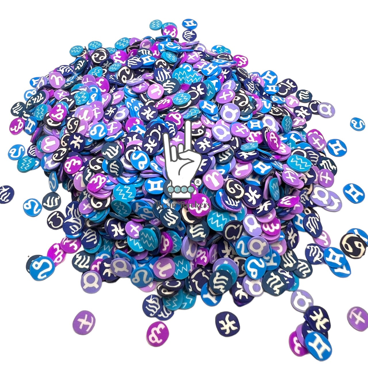 Astrological Signs Polymer Clay Pieces for Epoxy and UV Resin Art ...