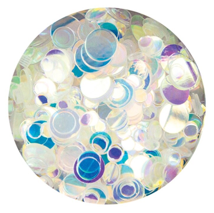 Nuvo Pure Sheen Confetti-Iridescent Opal Circles | Michaels