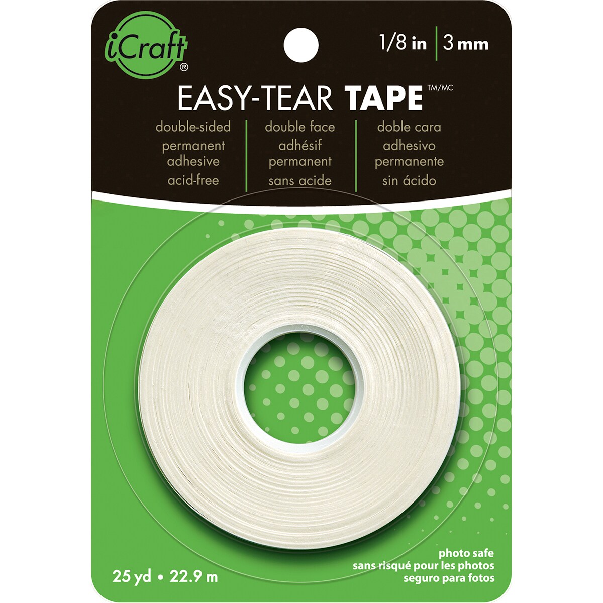 iCraft Easy-Tear Tape-.125"X25yd | Michaels