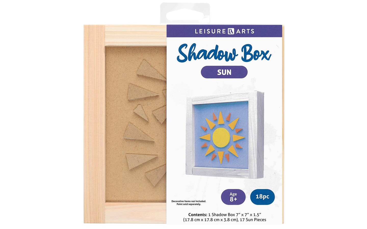 Leisure Arts Shadow Box Small Sunshine | Michaels