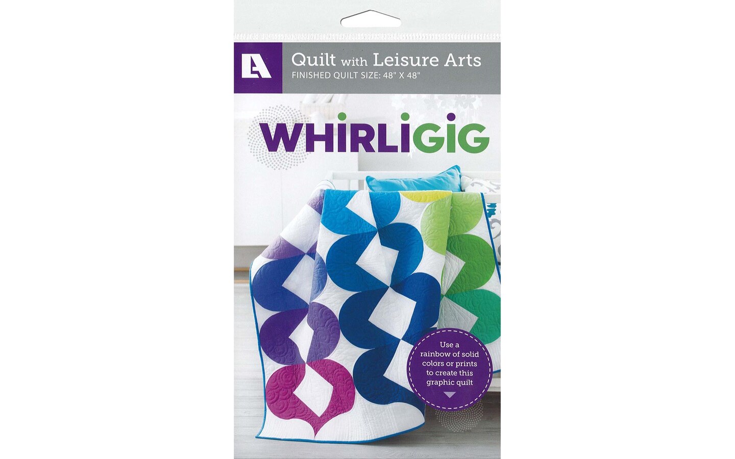 Leisure Arts Whirligig Quilt Quilting Pattern | Michaels