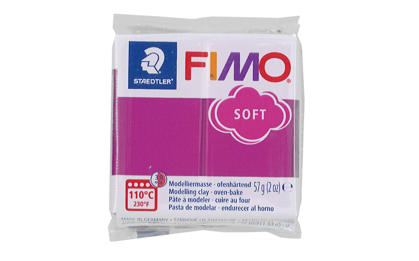 Fimo Soft Clay 57gm Purple Violet | Michaels