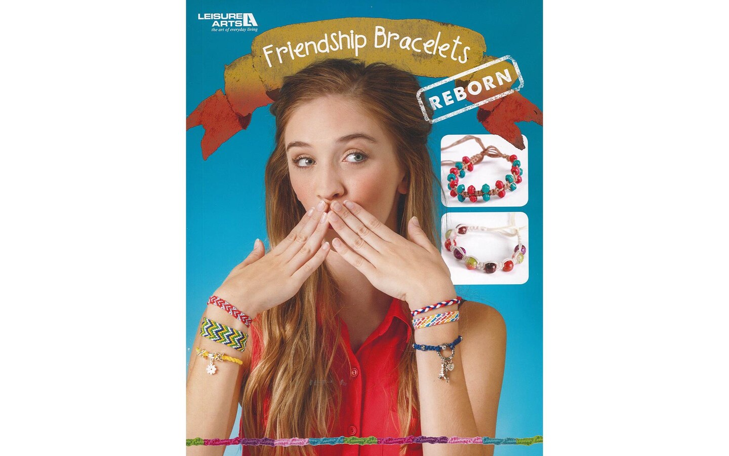 Leisure Arts Friendship Bracelets Reborn Crafting Book | Michaels