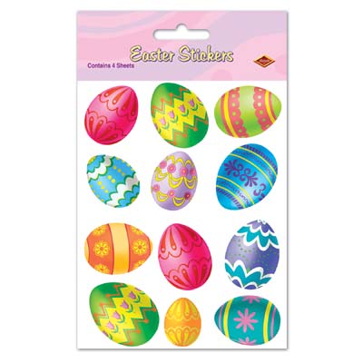Color Bright Easter Egg Stickers | Michaels