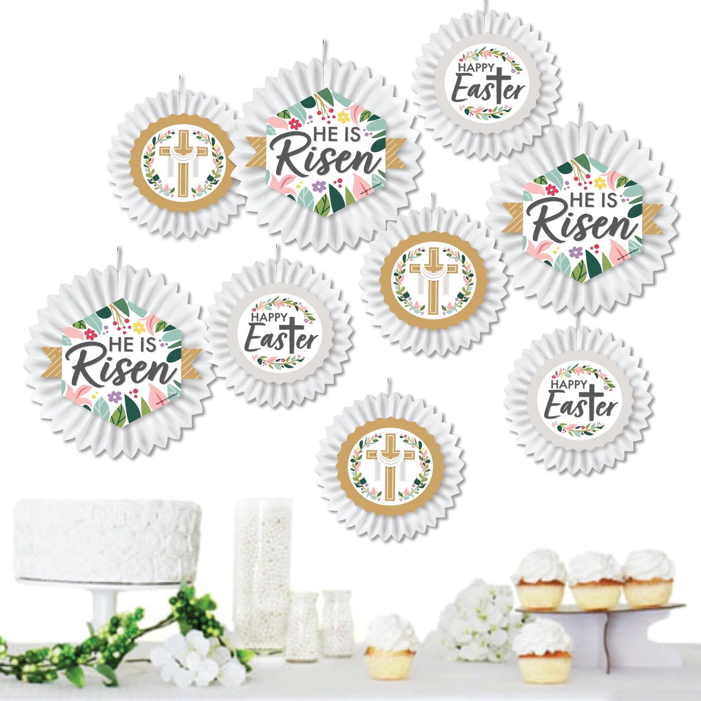 Big Dot of Happiness Religious Easter - Hanging Christian Holiday Party ...