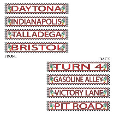 Racing Street Signs Cutouts | Michaels