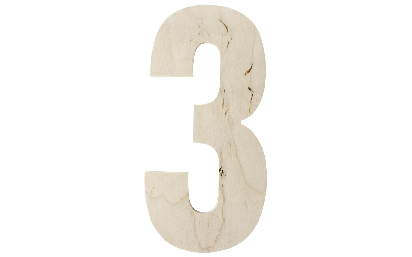 Mpi Wood Letter 13" Baltic Birch No 3 | Michaels