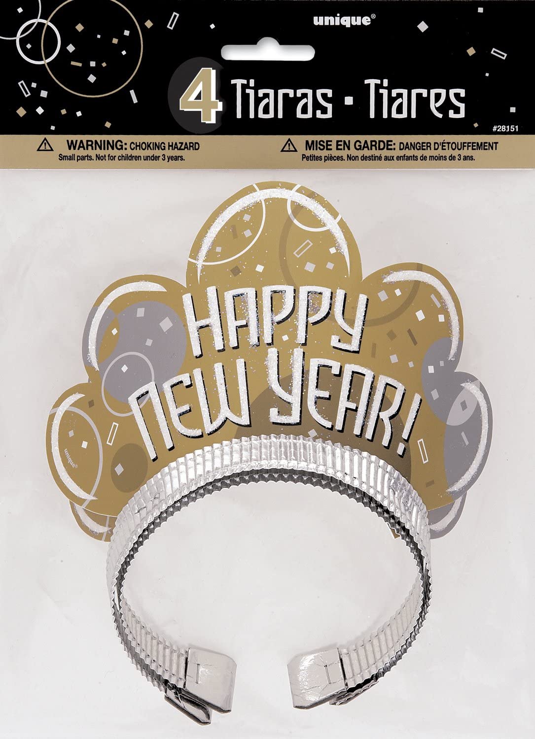 4 BUBBLY NY GLITTER TIARA | Michaels