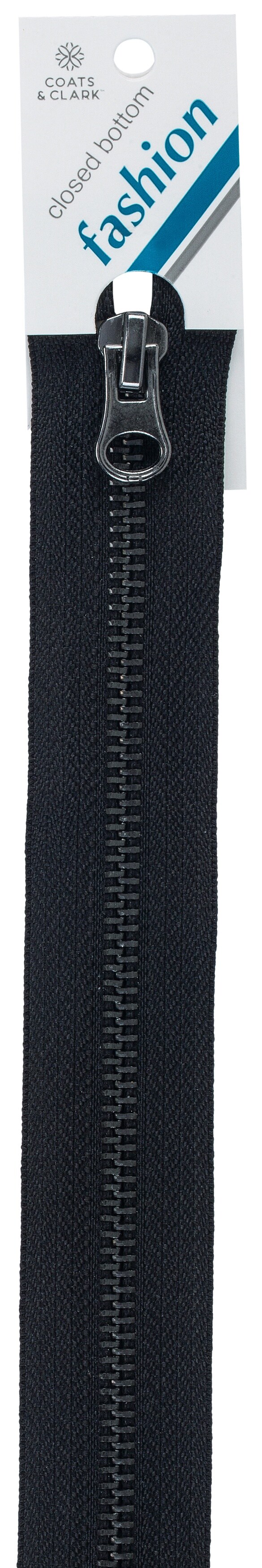 Coats Gunmetal Closed End Zipper 14"-Black | Michaels