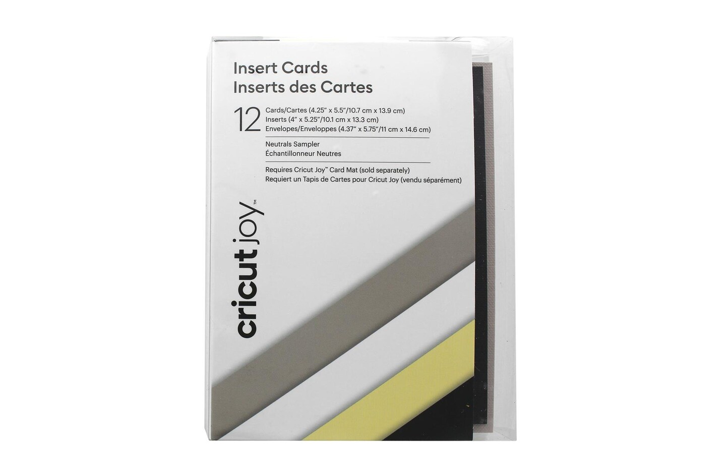Cricut Joy Insert Card A2 Neutral Sampler 12pc | Michaels