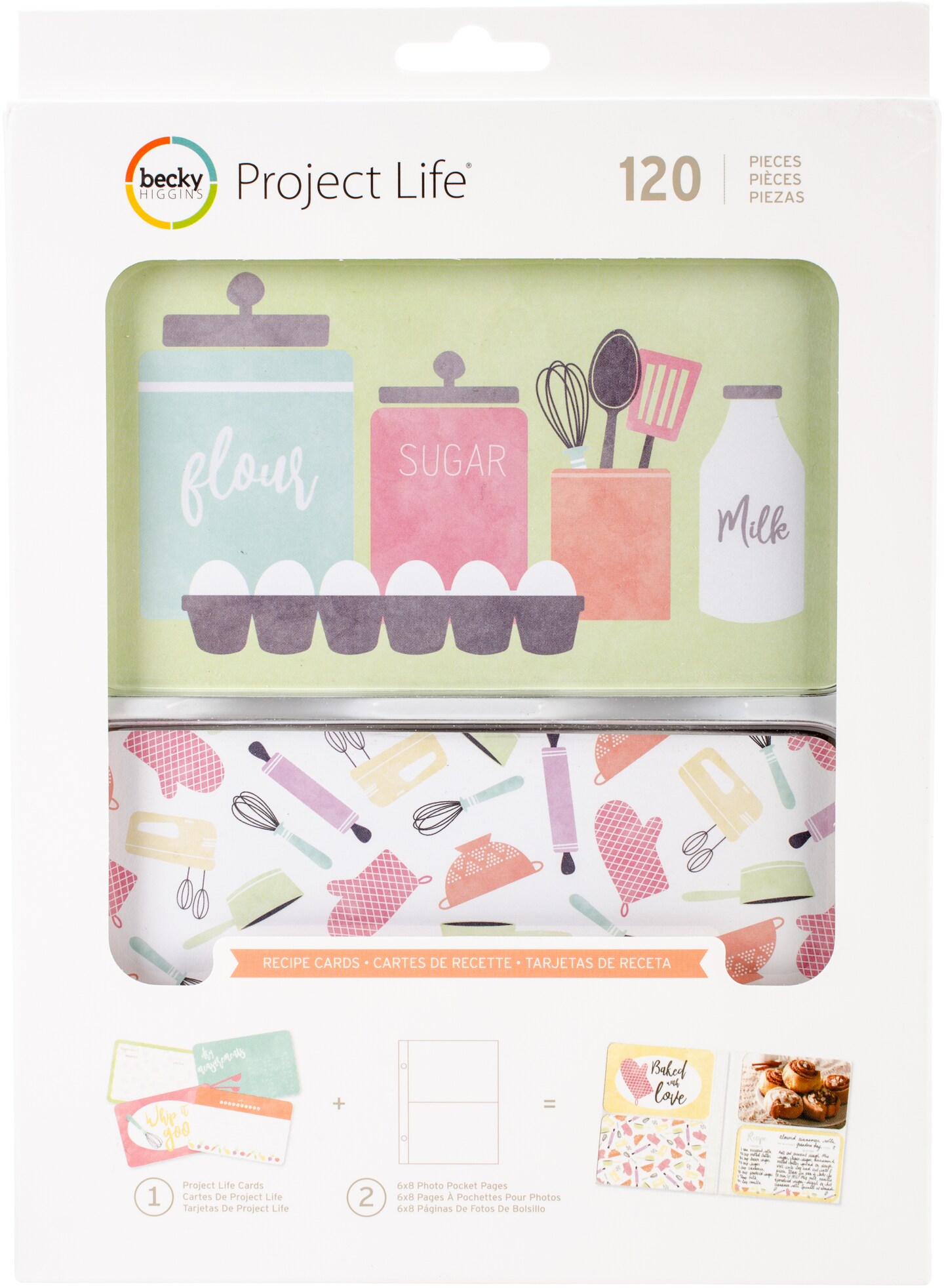 Project Life Value Kit 120/Pkg-4"X6" Recipe | Michaels