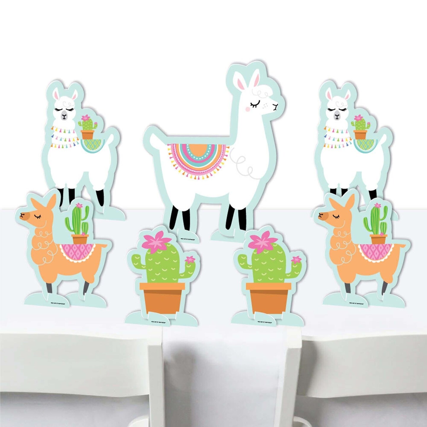 Big Dot of Happiness Whole Llama Fun - Llama Fiesta Baby Shower or ...