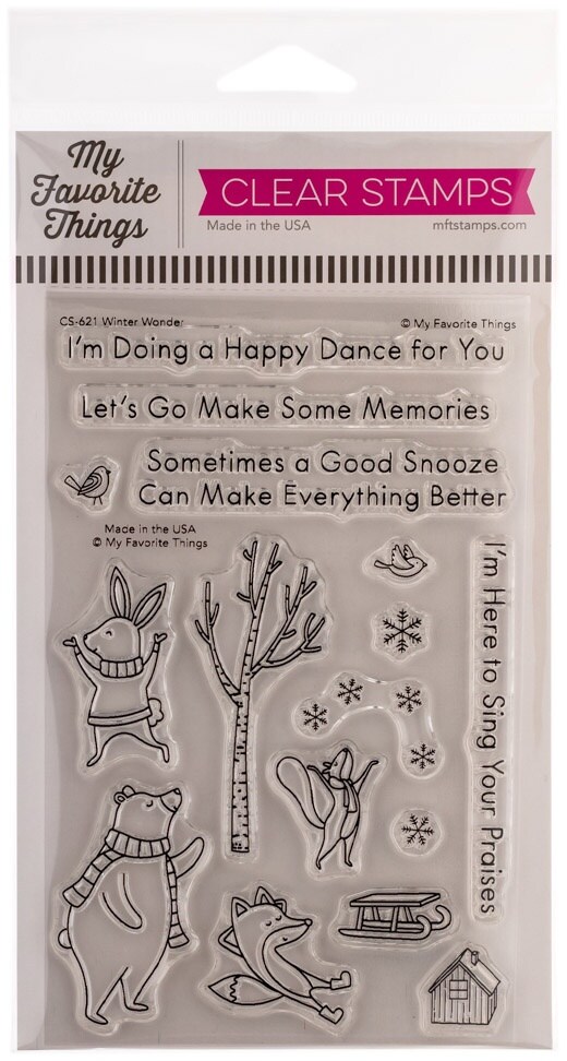 My Favorite Things Clear Stamps 4"X6"-Winter Wonder | Michaels