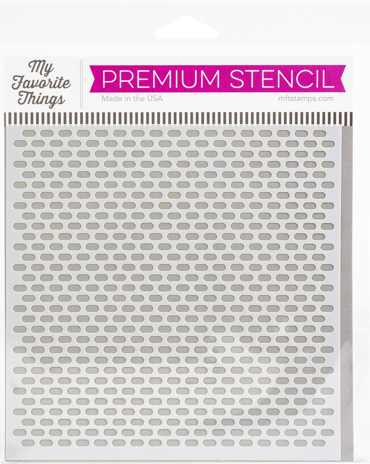 My Favorite Things Premium Stencil 6"X6"-Punched Pattern | Michaels
