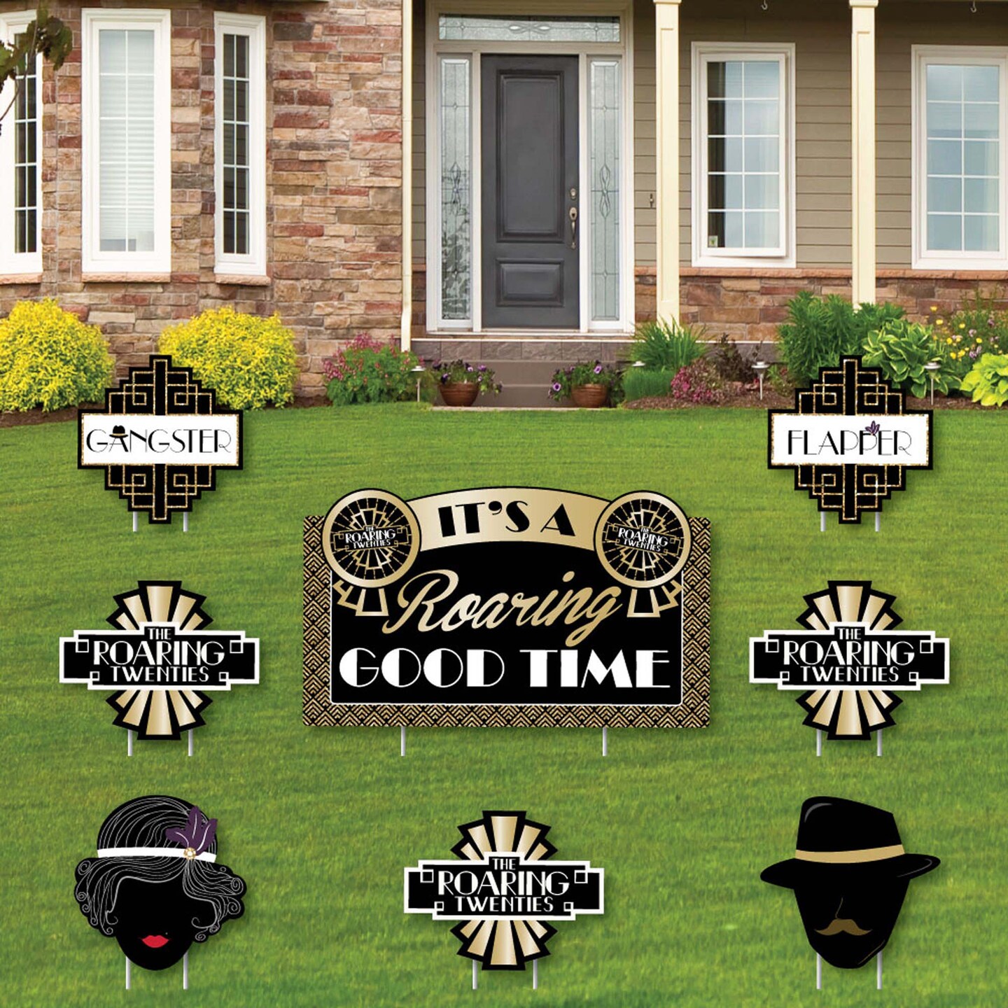 Big Dot of Happiness Roaring 20's - Yard Sign & Outdoor Lawn ...