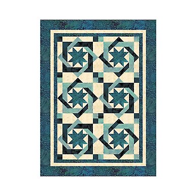 Twisted Tiles Quilt Pattern - Makes 3 Sizes by Quilt Woman | Michaels