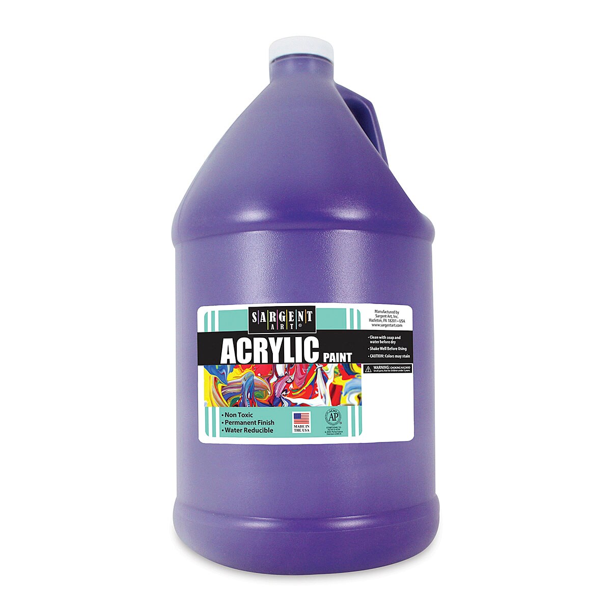 Sargent Art Acrylic Paint - Spectral Violet, 1/2 Gallon | Michaels