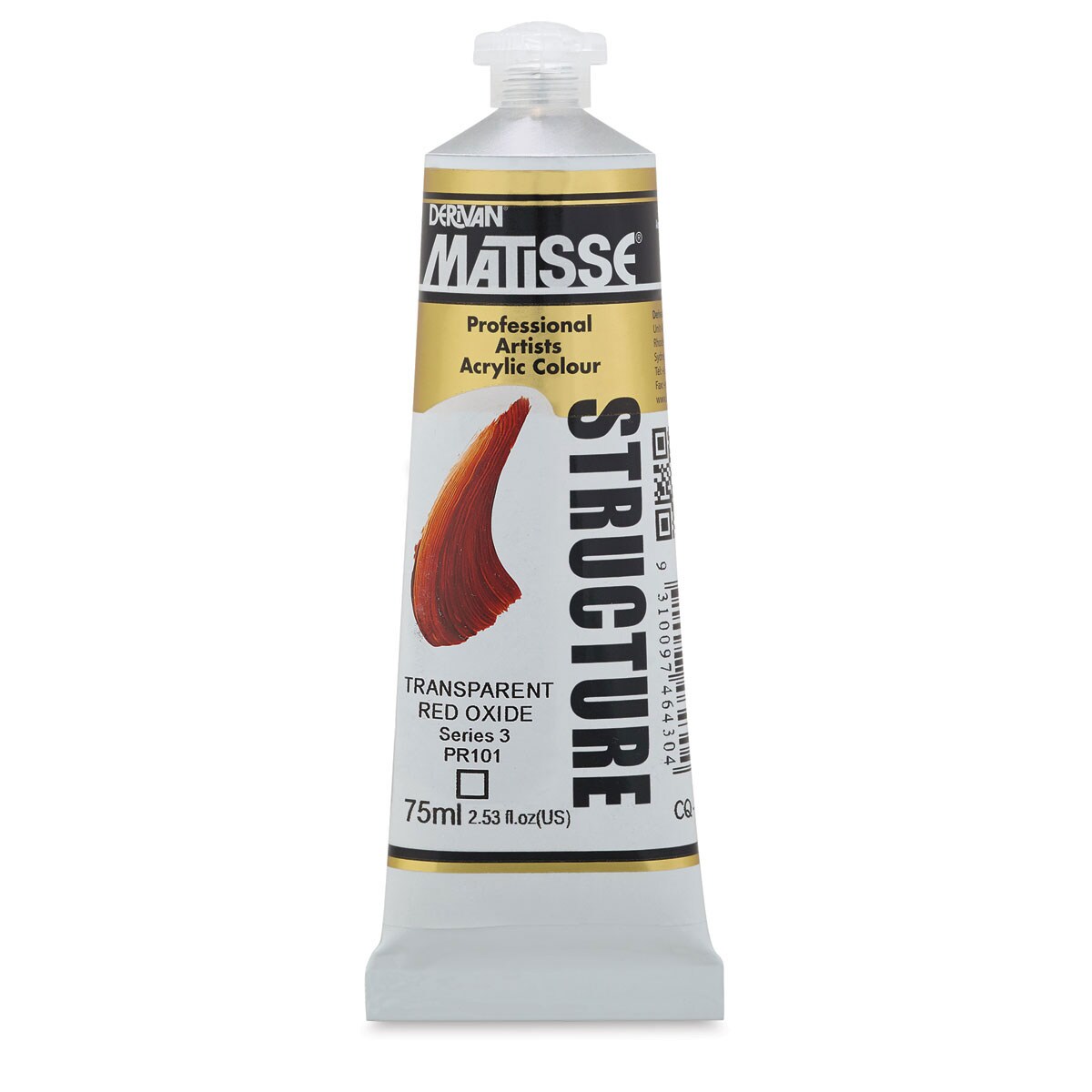 Matisse Structure Paint - Transparent Red Oxide, 75 ml | Michaels