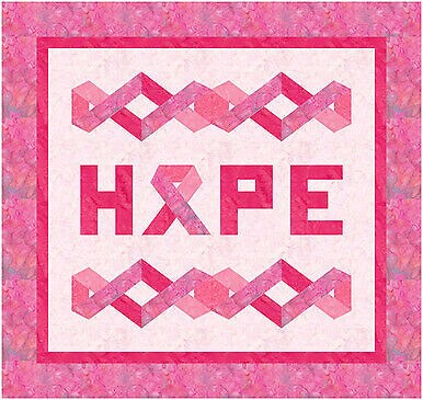 Tourmaline & Thyme quilt Pattern -HOPE- by Laureen Smith 36" x 34 ...