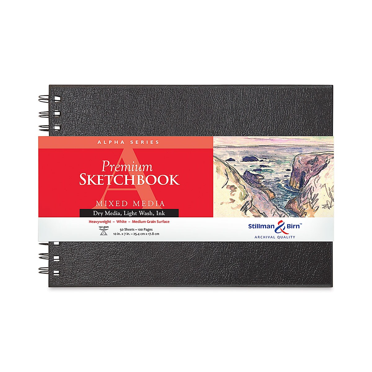 Stillman & Birn Alpha Series Sketchbook - 7" x 10", Landscape ...