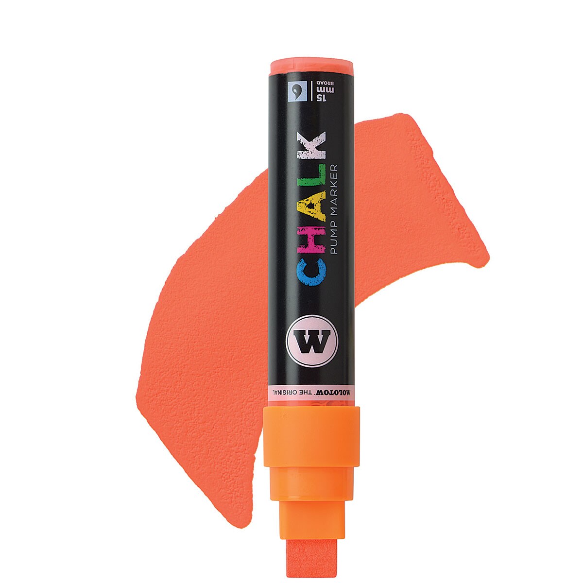 Molotow Chalk Marker - Neon Orange, 15 mm | Michaels