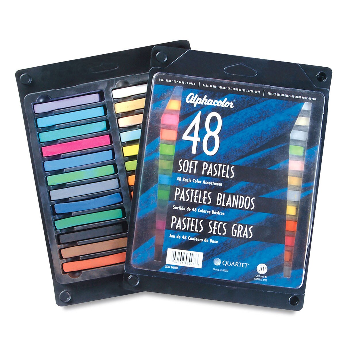 Alphacolor Soft Pastels - Basic Colors, Set of 48 | Michaels