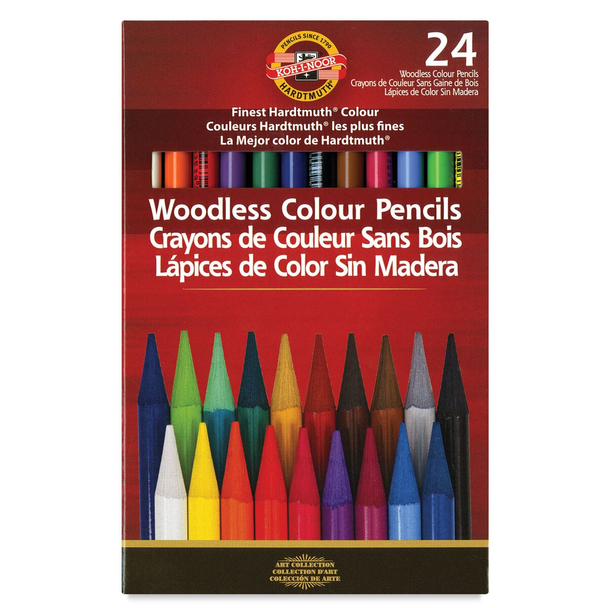 Koh-I-Noor Woodless Colored Pencil - Assorted Colors, Set of 24 | Michaels